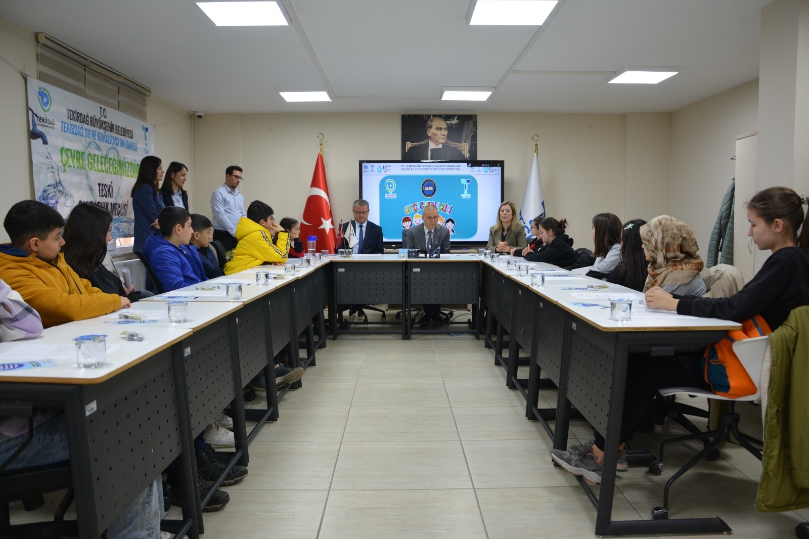 "TESKİ SU ÇOCUK MECLİSİ 10. GENEL KURUL TOPLANTISI" YAPILDI.