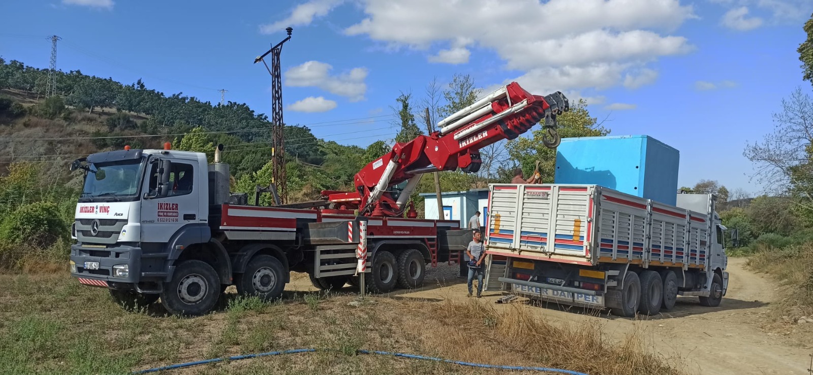 TESKİ PREFABRİK BETONARME DEPOLARLA İÇME SUYU TEMİN ÇALIŞMALARINA HIZ VERDİ